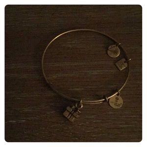 Alex and Ani | Jewelry | Alex And Ani Gift Box Bangle In Gold | Poshmark